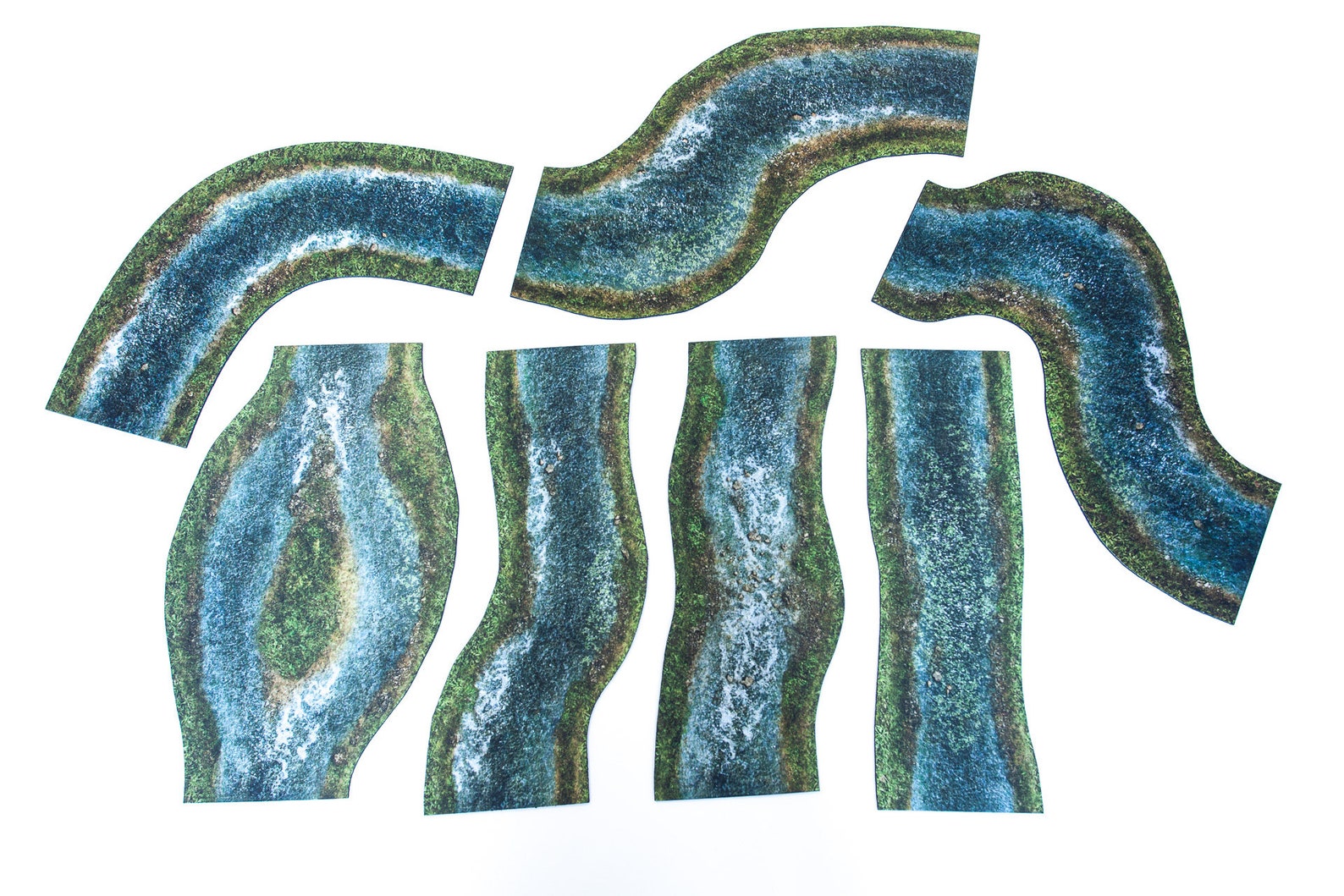 2D Modular Rivers Set Spring - Etsy