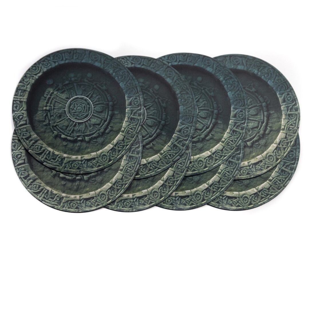 Rubber Objective Marker Compatible With Age of Sigmar 4e - Natural Seal ...