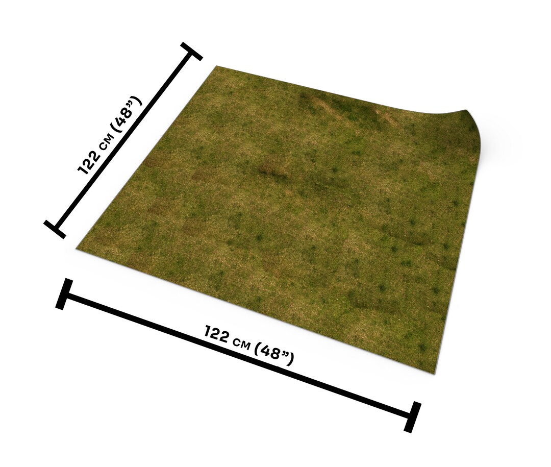 Rubber Mat for Middle-earth - Universal Grass 48"x48" / 122x122 Cm - Etsy