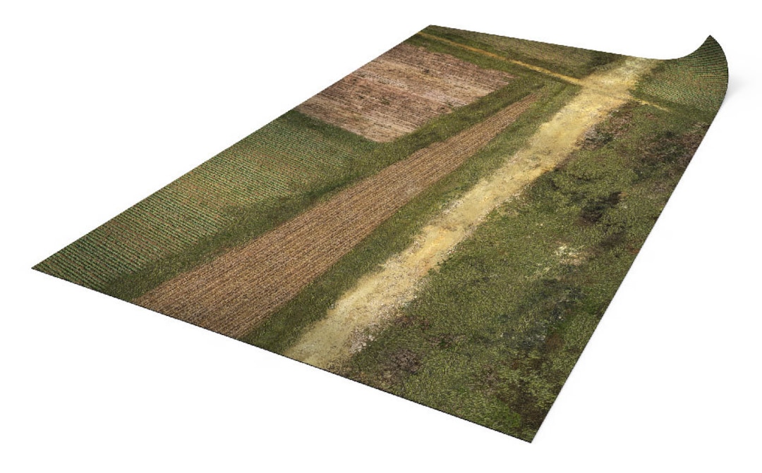 Fields of War 72"x48" / 183x122 Cm - Bolt Action - Rubber Mat for ...