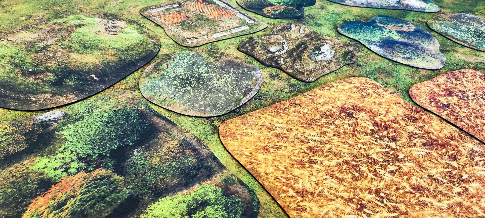 2D Terrain Tournament Set Compatible With Saga (unofficial, Unlicensed ...