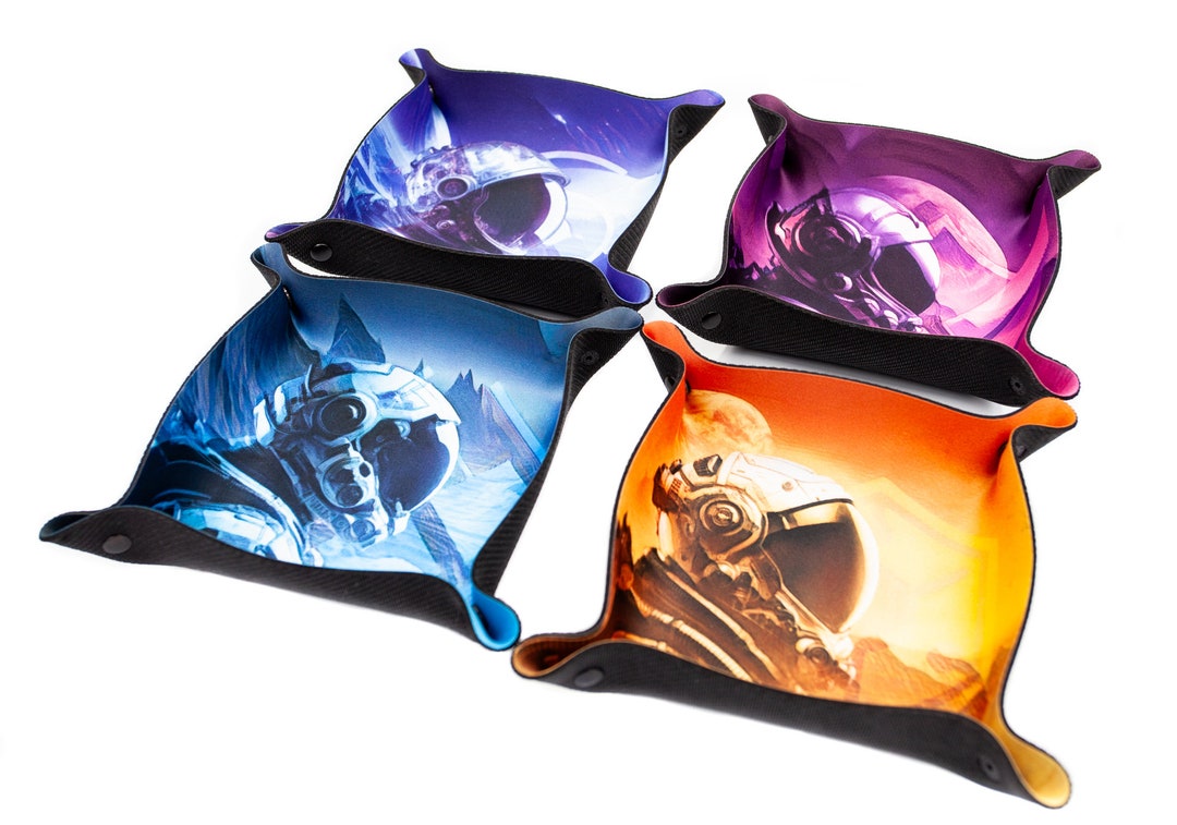 ISS Vanguard - Dice Tray 20x20cm Set - 4 Pieces - Etsy
