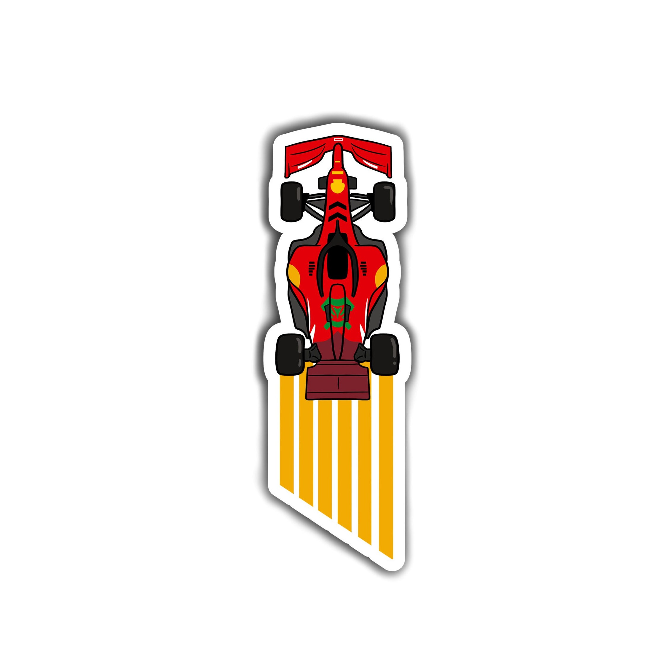 Ferrari F1 Vinyl Sticker - Etsy