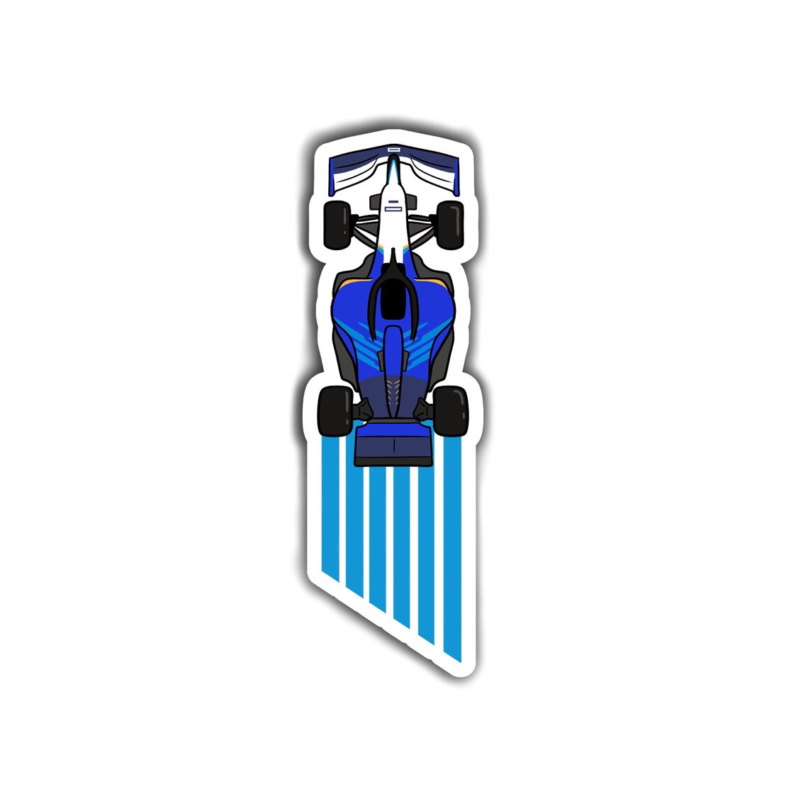 Williams F1 Vinyl Sticker - Etsy