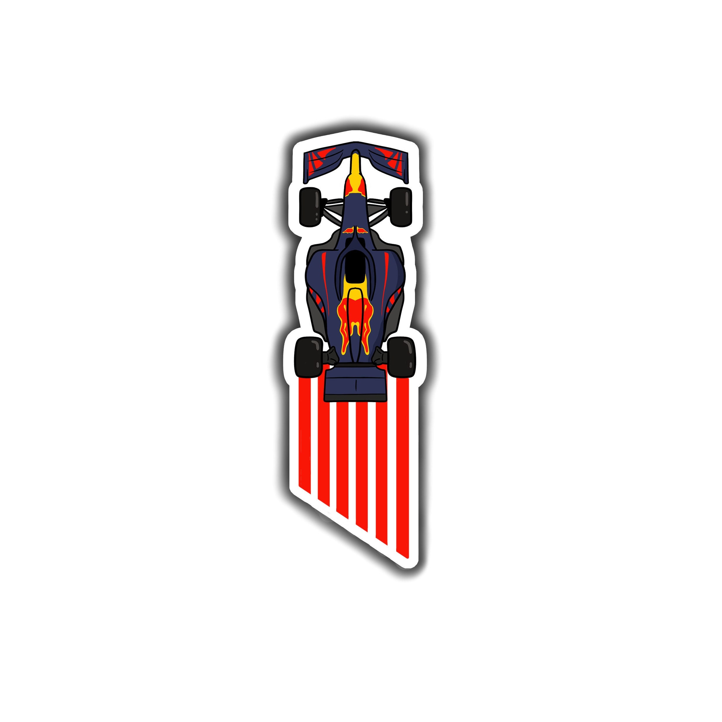 Red Bull F1 Vinyl Sticker - Etsy Canada