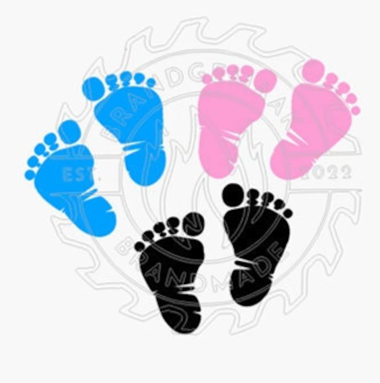 Baby Feet .svg/.png/.jpg/.pdf File Instand Digital Download Laser Cut ...