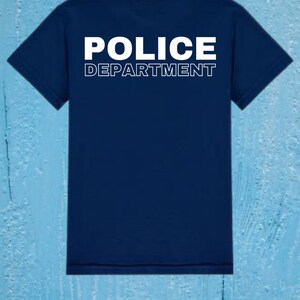 Kids Personalised Police Officer T Shirt - Etsy