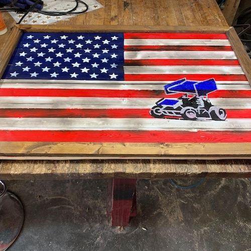 Four Foot Sprint Car Welcome Porch Sign Racing Decor Gift - Etsy