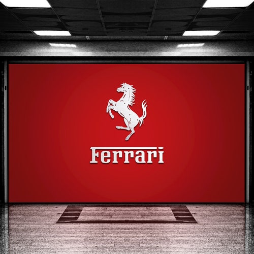 Ferrari Logo Sign - Etsy