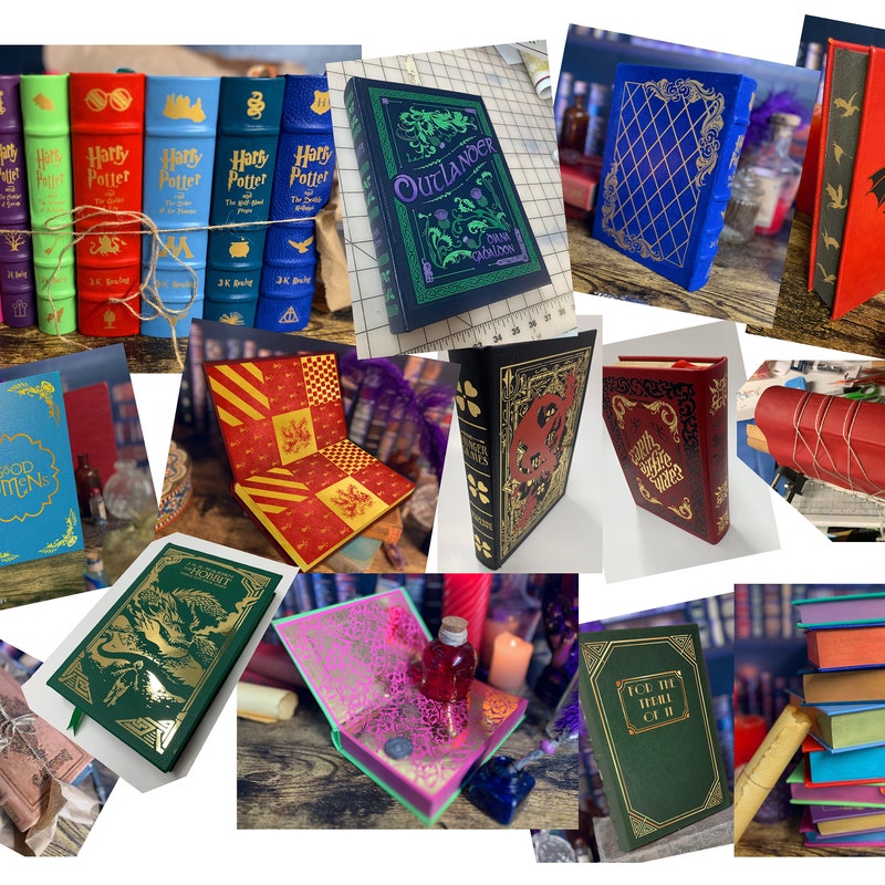 Leather Bound Book - Etsy