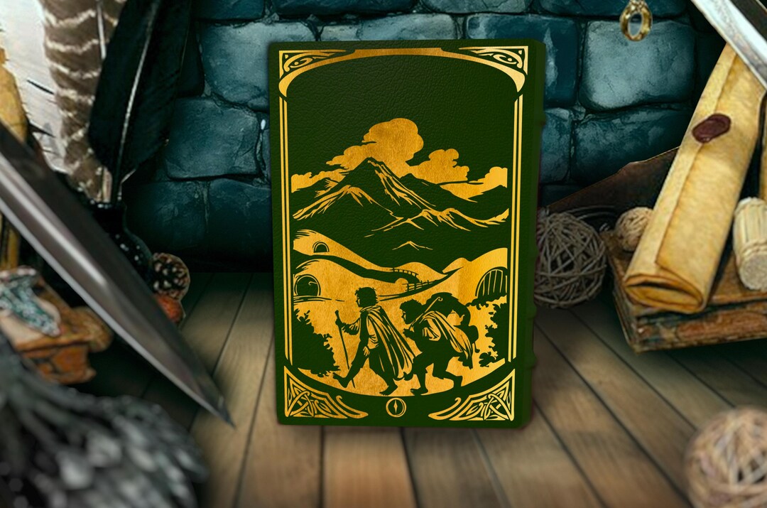 Lord of the Rings, Hand Re-bound Books, Leather Bound 3 Book Set, Made ...