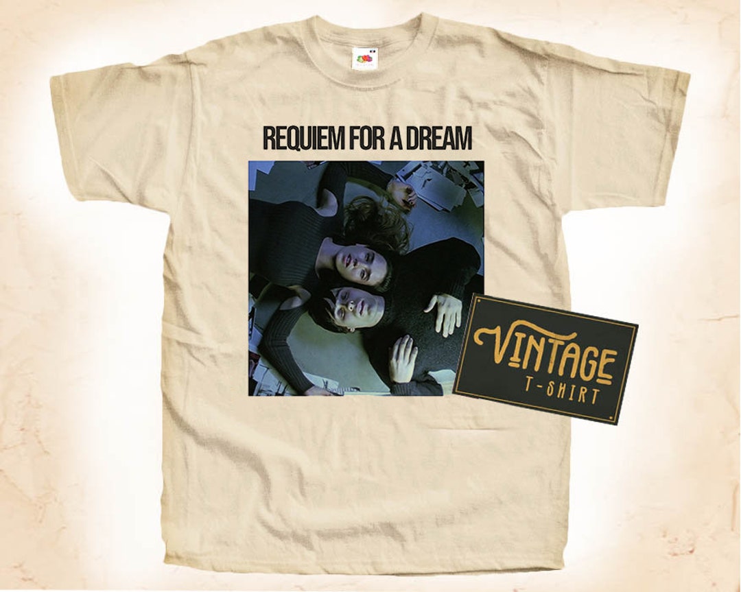 Requiem for A Dream V5 T Shirt Tee Natural Vintage Cotton Movie Poster ...
