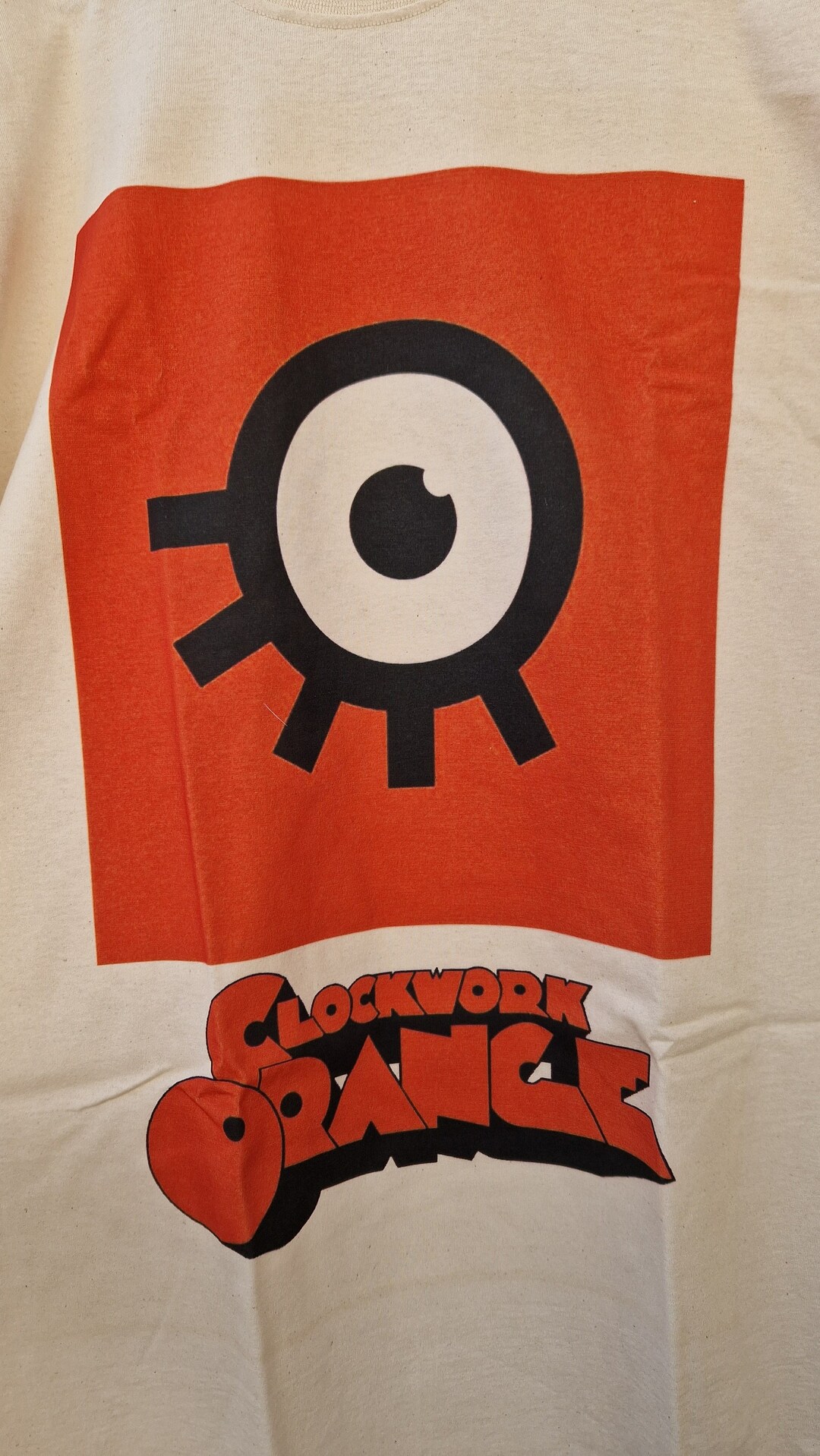 SALE T-shirt Clockwork Orange Color Natural Beige Size XXL Id:10 - Etsy