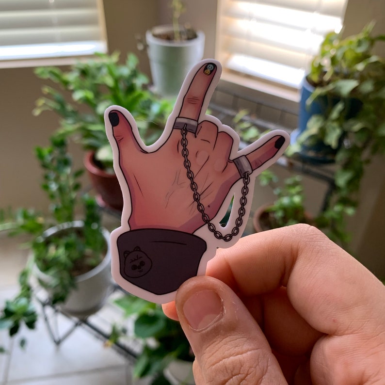 HAN SKZ Stray Kids Hand Stickers Matte Waterproof Vinyl - Etsy