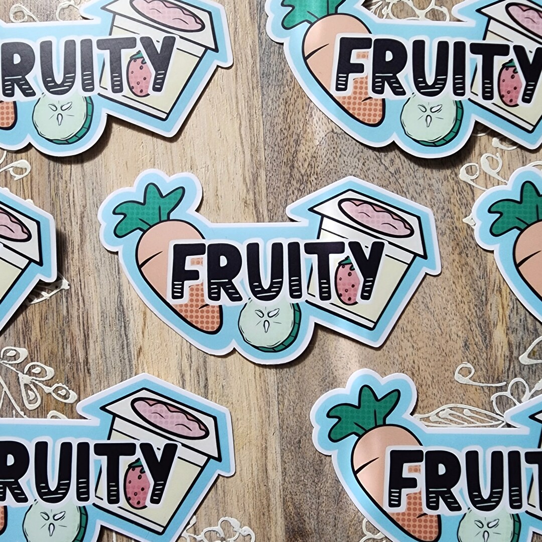 Felix "fruity" Sticker | Matte Waterproof Vinyl Kpop Stickers | Laptop ...
