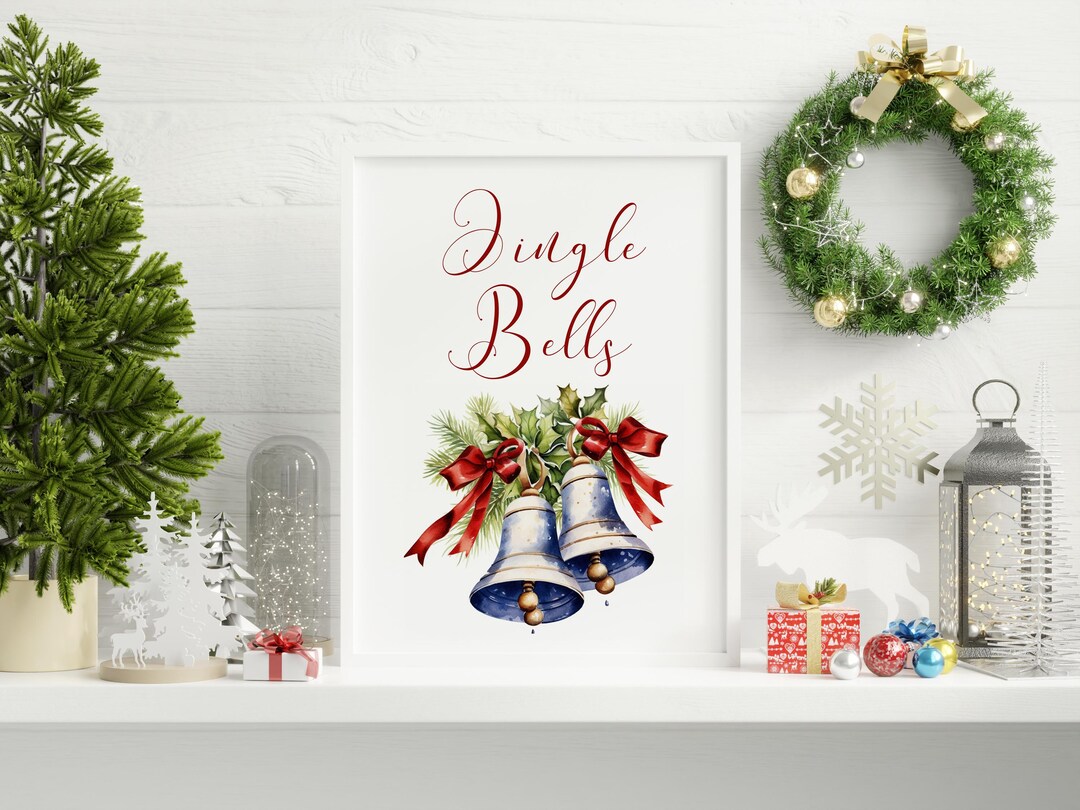 Jingle Bells Festive Print | Christmas | Festive Season | Portrait ...