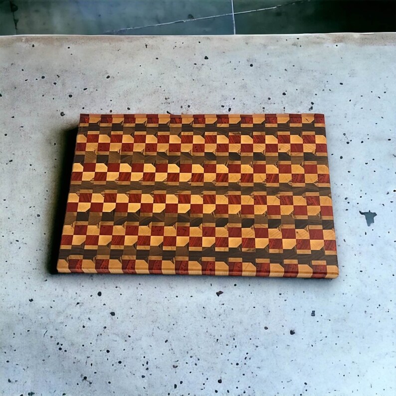 Elite End Grain Cutting Board Walnut Maple Cherry Padauk - Etsy