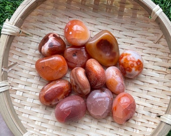 Premium One Pound Crystal Crystals Medium Tumbled Stones Beautiful Mix ...