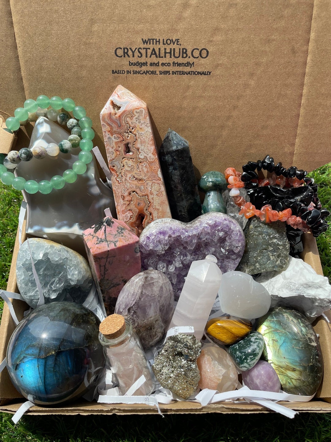 CRYSTAL MYSTERY BOXES - Etsy