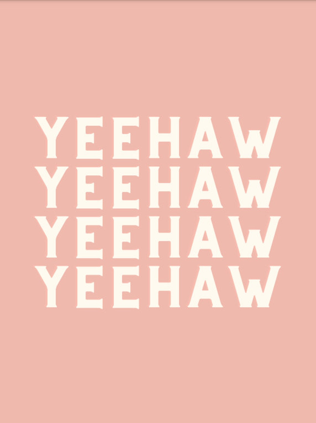 Yeehaw Digital Download Print - Etsy