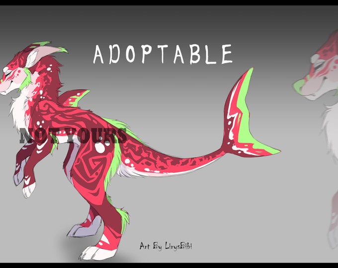 Manokit Adoptable Furry Adopt Fursona/ Fursuit Refferece Sheet - Etsy