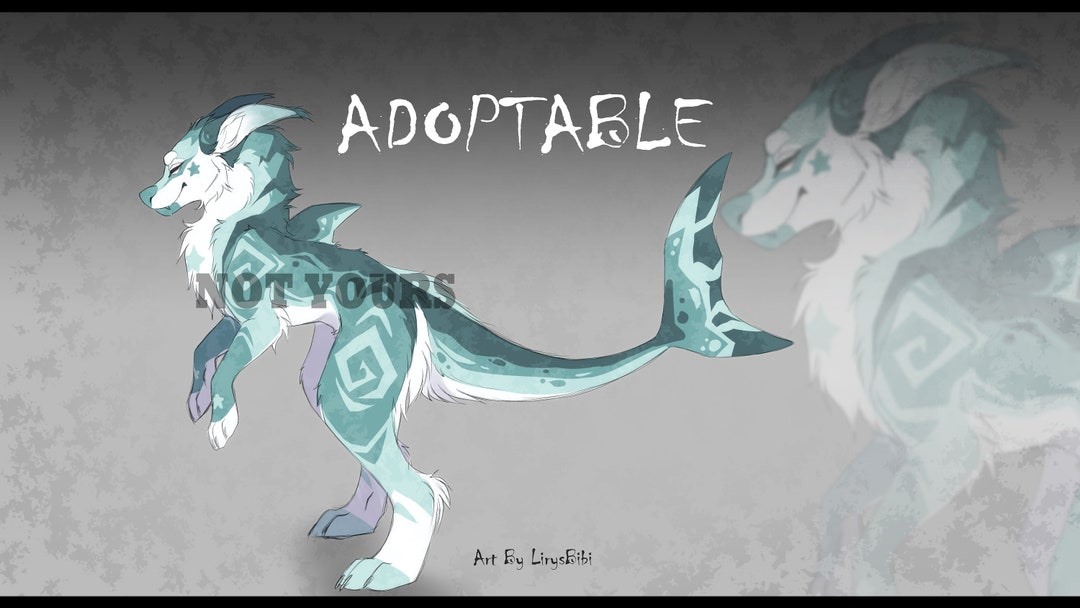 Manokit Adoptable Furry Adopt Fursona/ Fursuit Refferece Sheet - Etsy ...