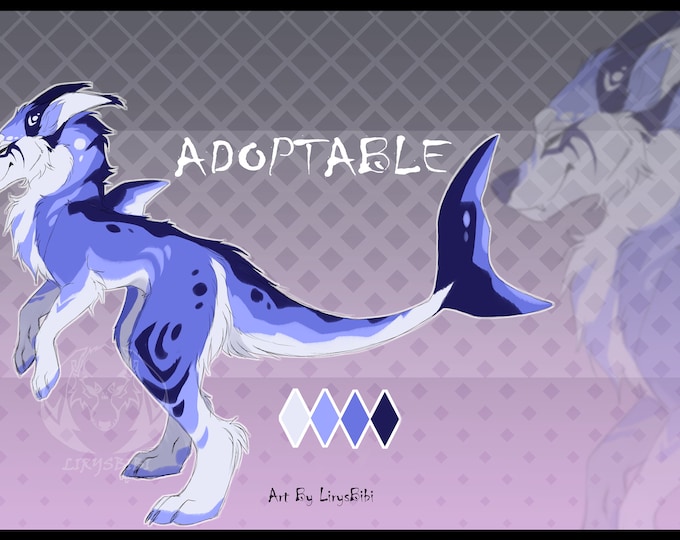 Manokit Adoptable Furry Adopt Fursona/ Fursuit Refferece Sheet - Etsy