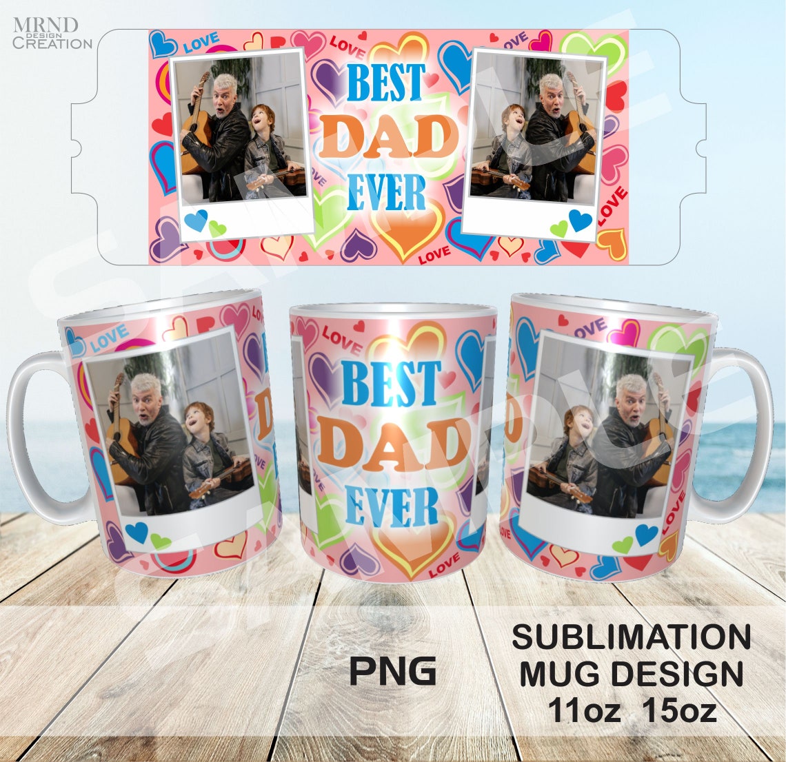 Best Dad Mug PNG Best Dad Sublimation Mug PNG Best Dad Mug - Etsy