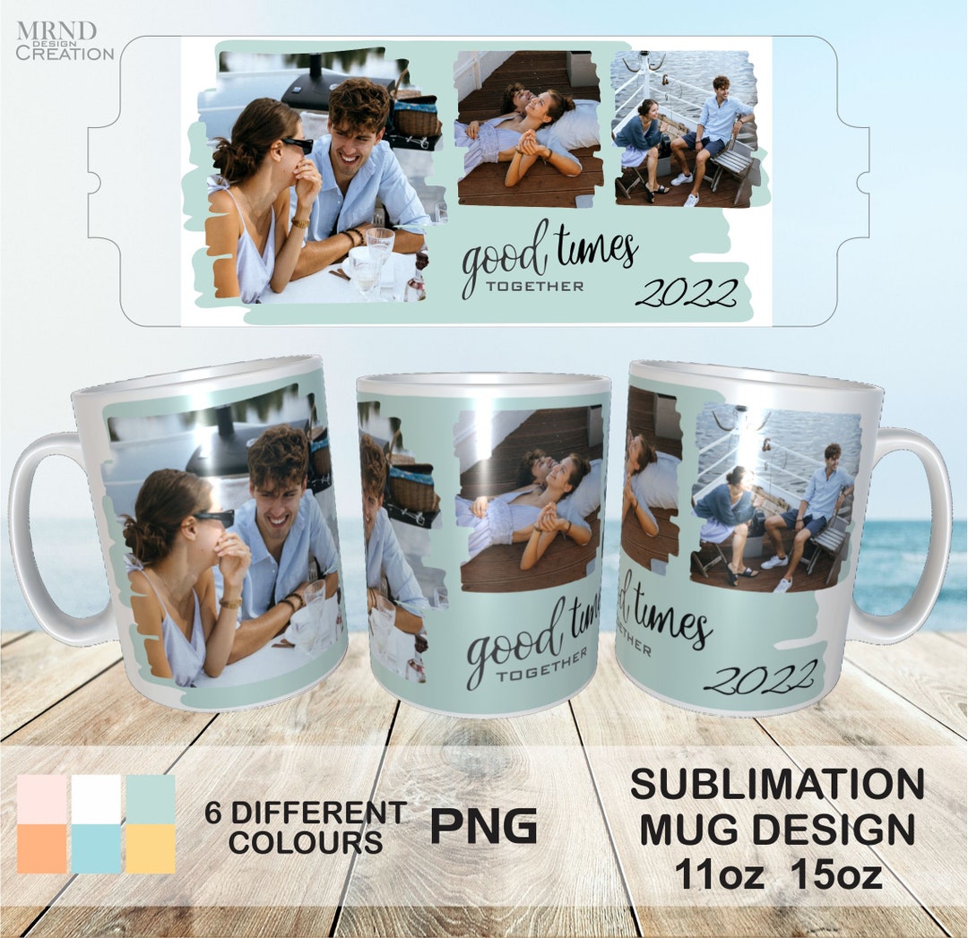 Photo Collage Sublimation Mug PNG | 11oz 15oz (digital Download) - Etsy