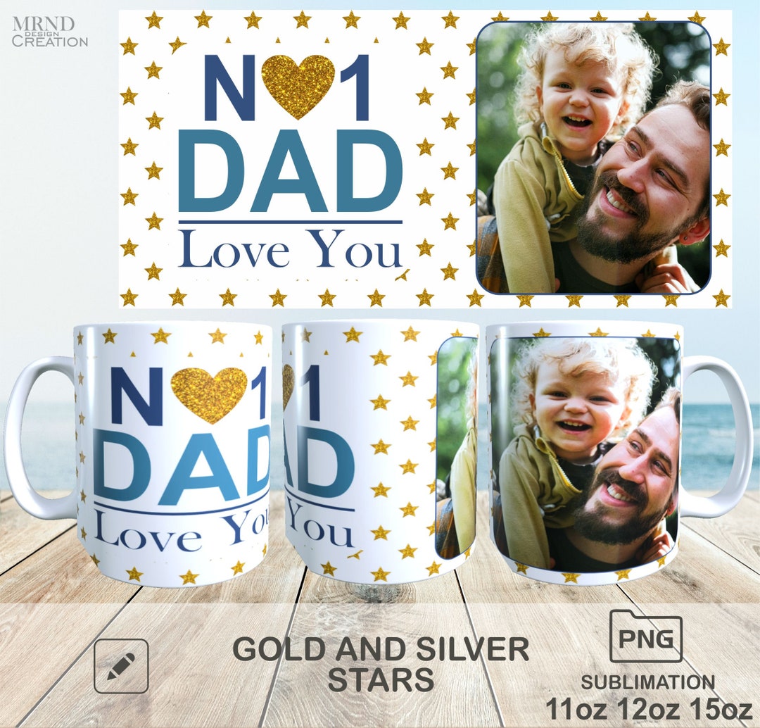 Honor Your No.1 Dad With a Personalized Photo Mug - A Perfect Father's ...