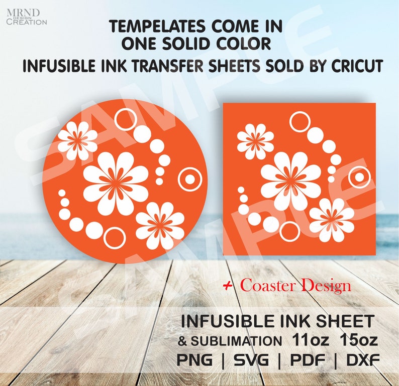 Flower Mug SVG Flower Mug Template SVG for Cricut Mug Press - Etsy UK