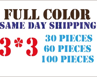 Pocket Size Dtf Transfer Custom Gang Sheet Full Color DTF - Etsy