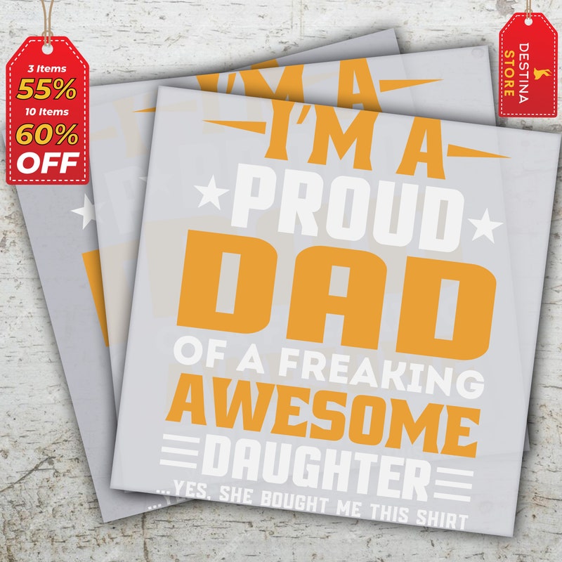 Proud Dad - Etsy