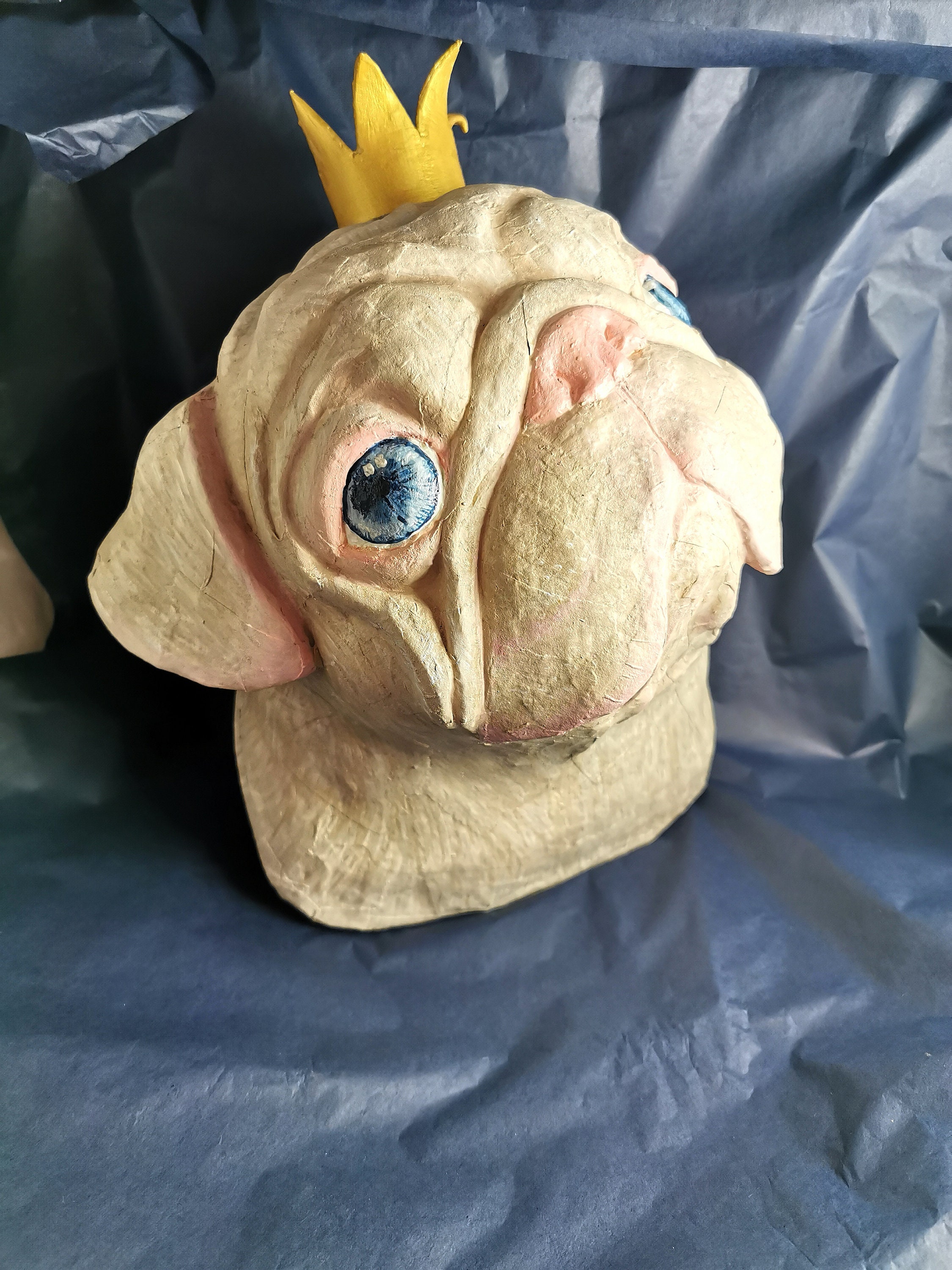 Pug Wall Hanging, Handmade Pug Wall Art, Pug Kids Room Decor, Pug ...