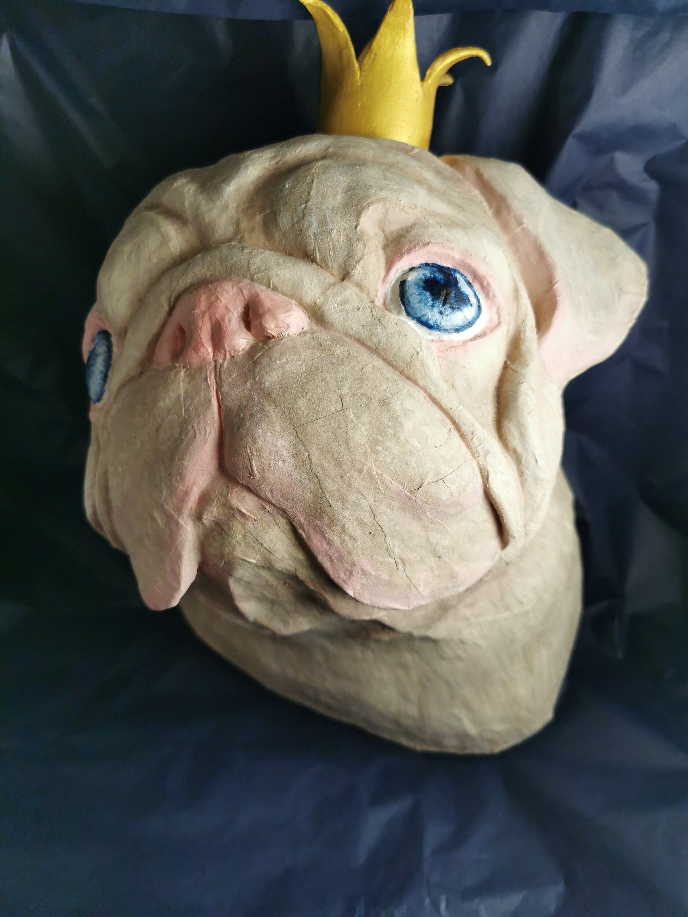 Pug Wall Hanging, Handmade Pug Wall Art, Pug Kids Room Decor, Pug ...