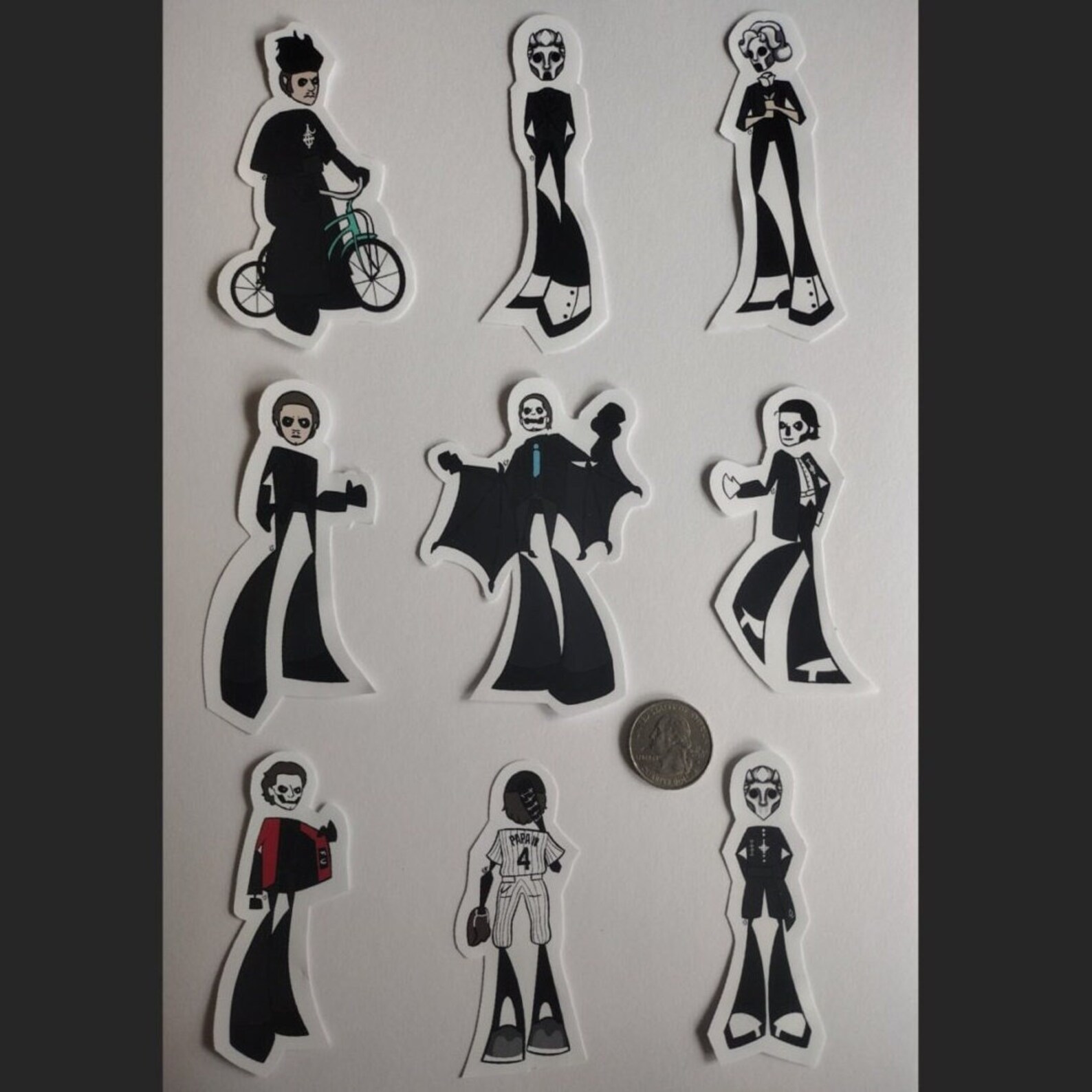 Ghost BC Stickers - Etsy