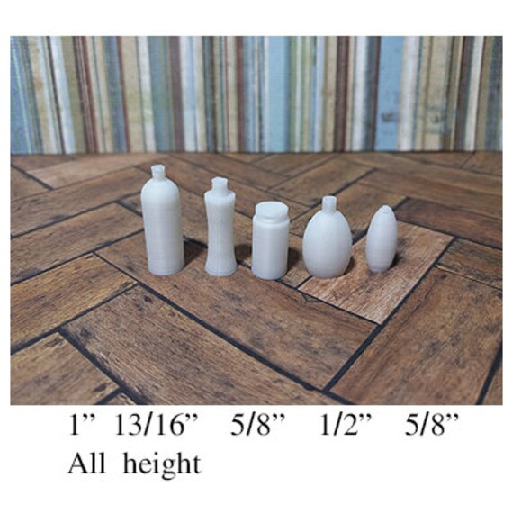 Miniature Bottle Set of 5 - Etsy
