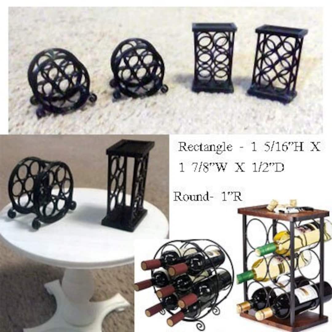 Minature Wine Racks 3D Printed - Etsy