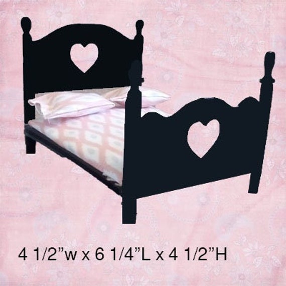 Miniature Heart Bed Frame | Etsy