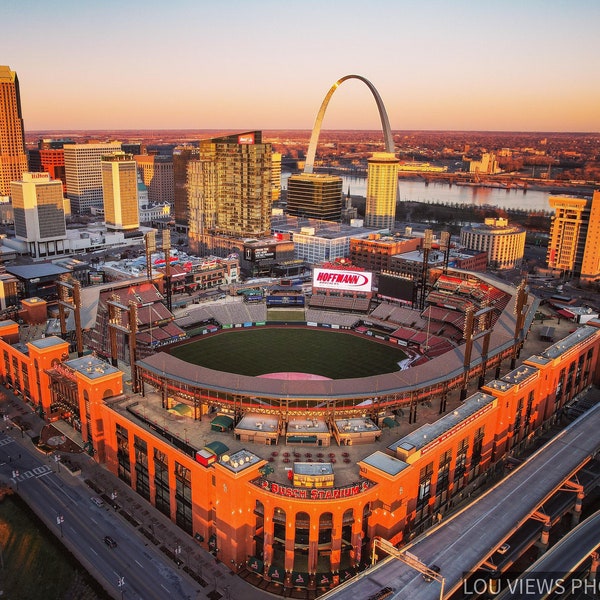 St Louis Art Busch Stadium - Etsy