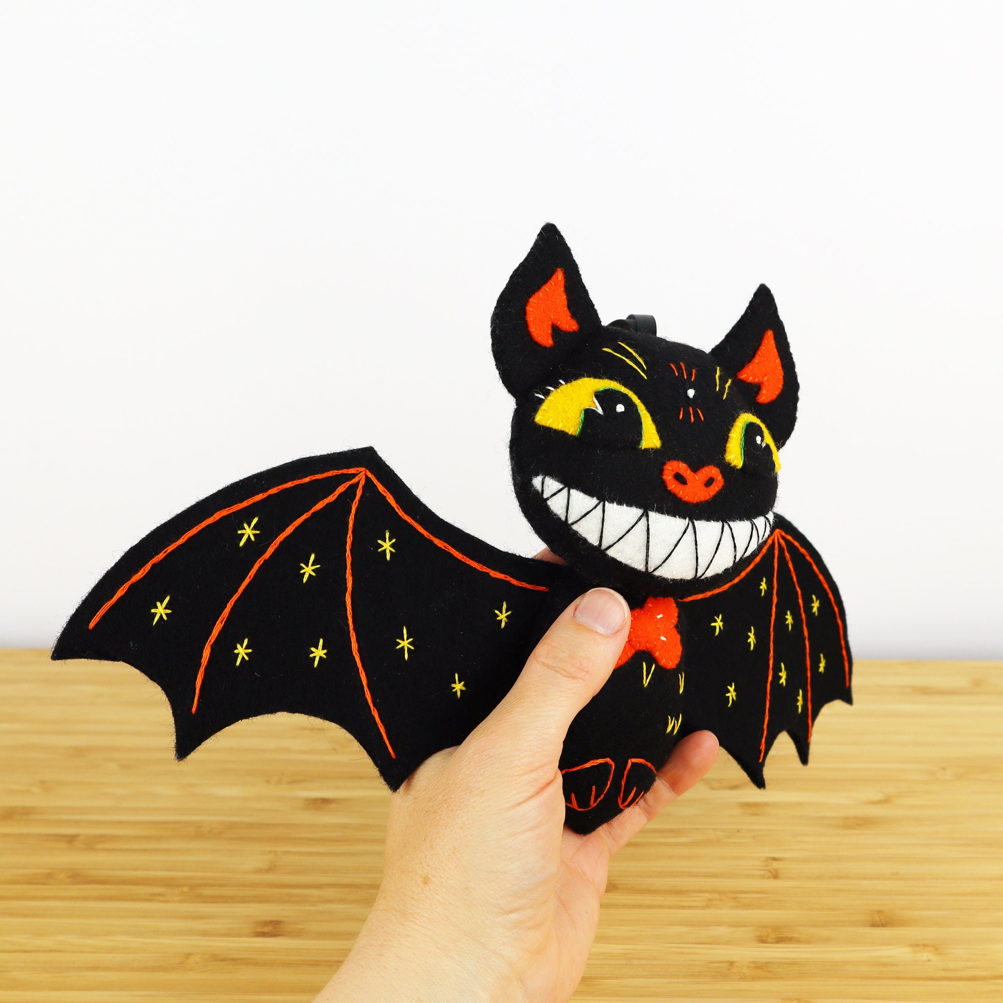 Halloween Bat Decoration PDF Pattern - Etsy