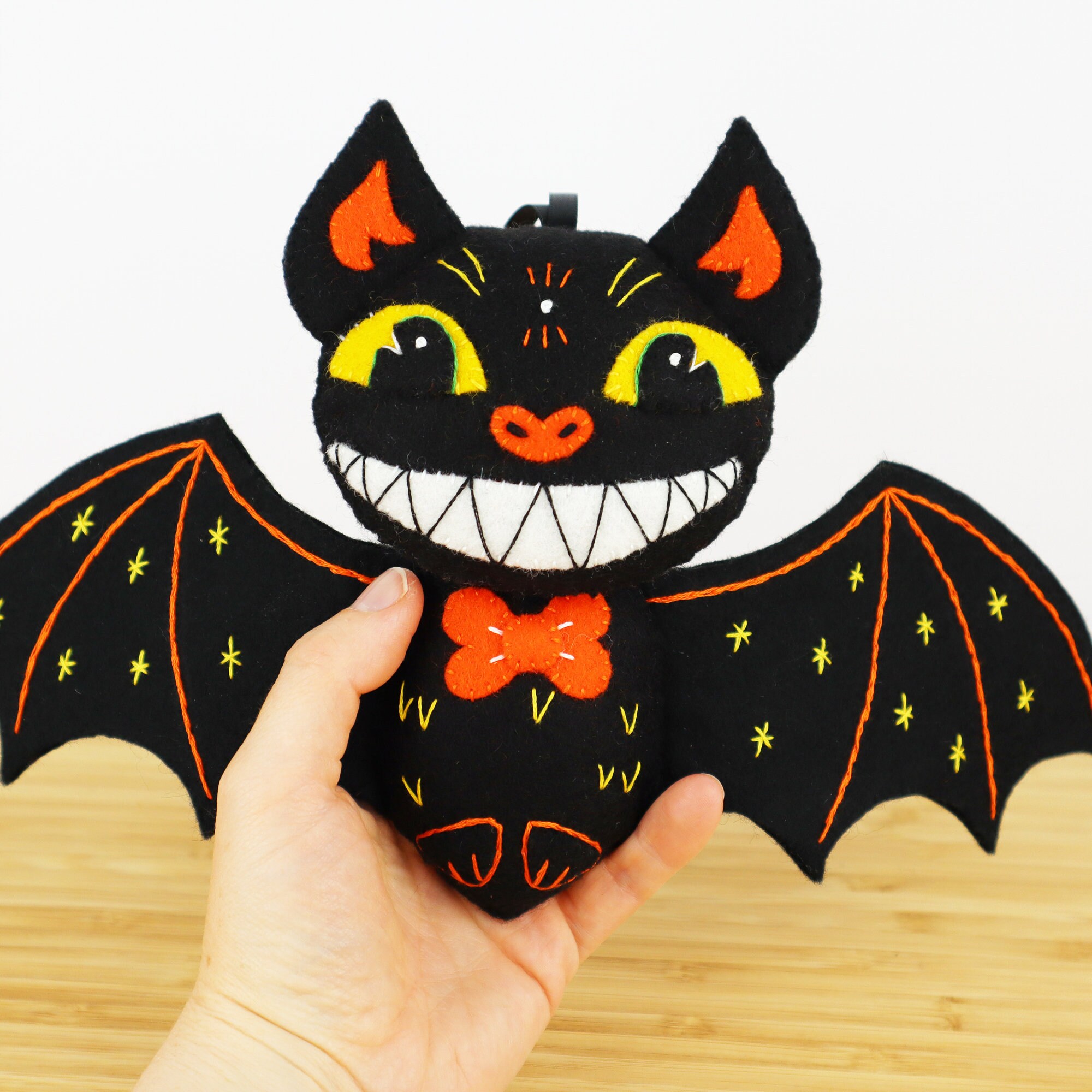 Halloween Bat Decoration PDF Pattern - Etsy