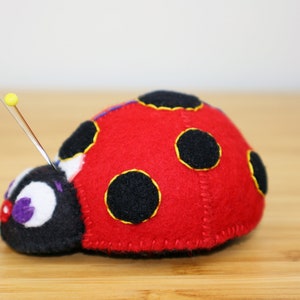 Ladybird Pincushion PDF Pattern - Etsy