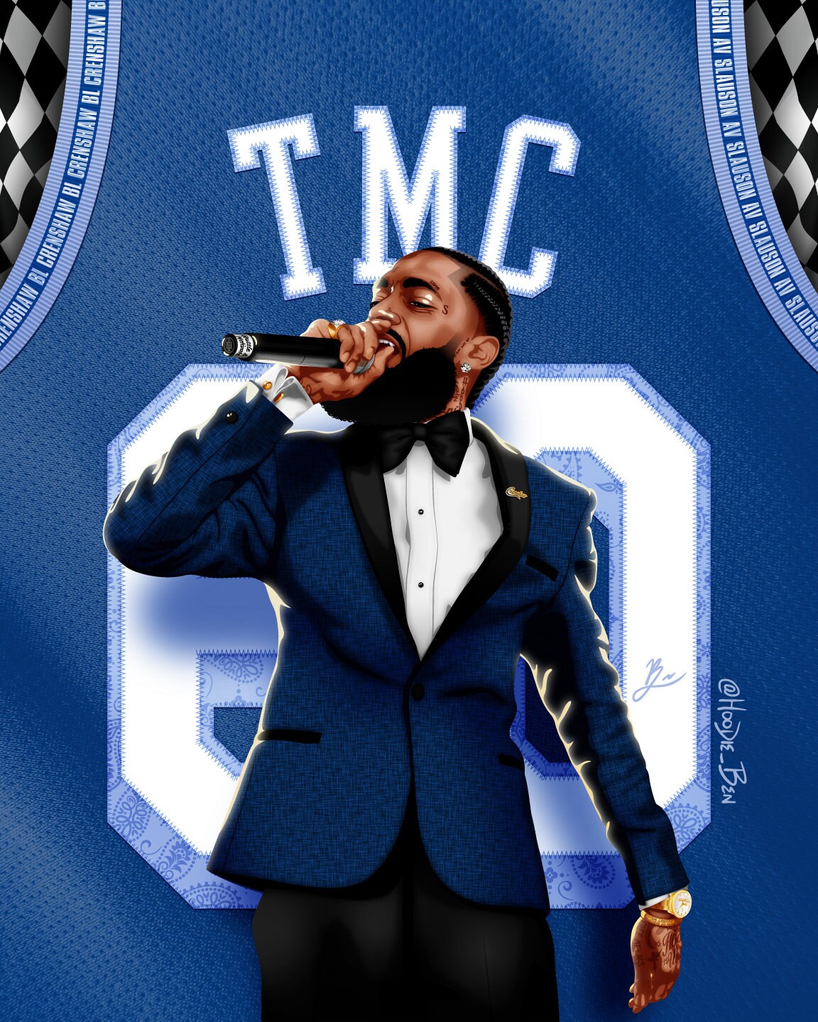 TMC | Nipsey Hussle | Crenshaw | Los Angeles Lakers | Basketball | Hip ...