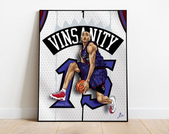 Vince Carter Olympics Dunk Poster 12x18 - Etsy