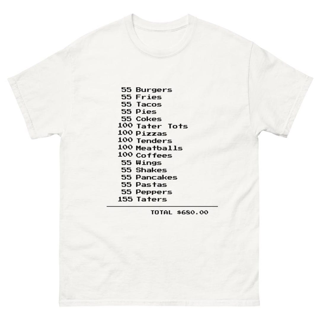 Tim Robinson Pay It Forward Sketch T Shirt 55 Burgers 55 Tacos | ITYSL ...