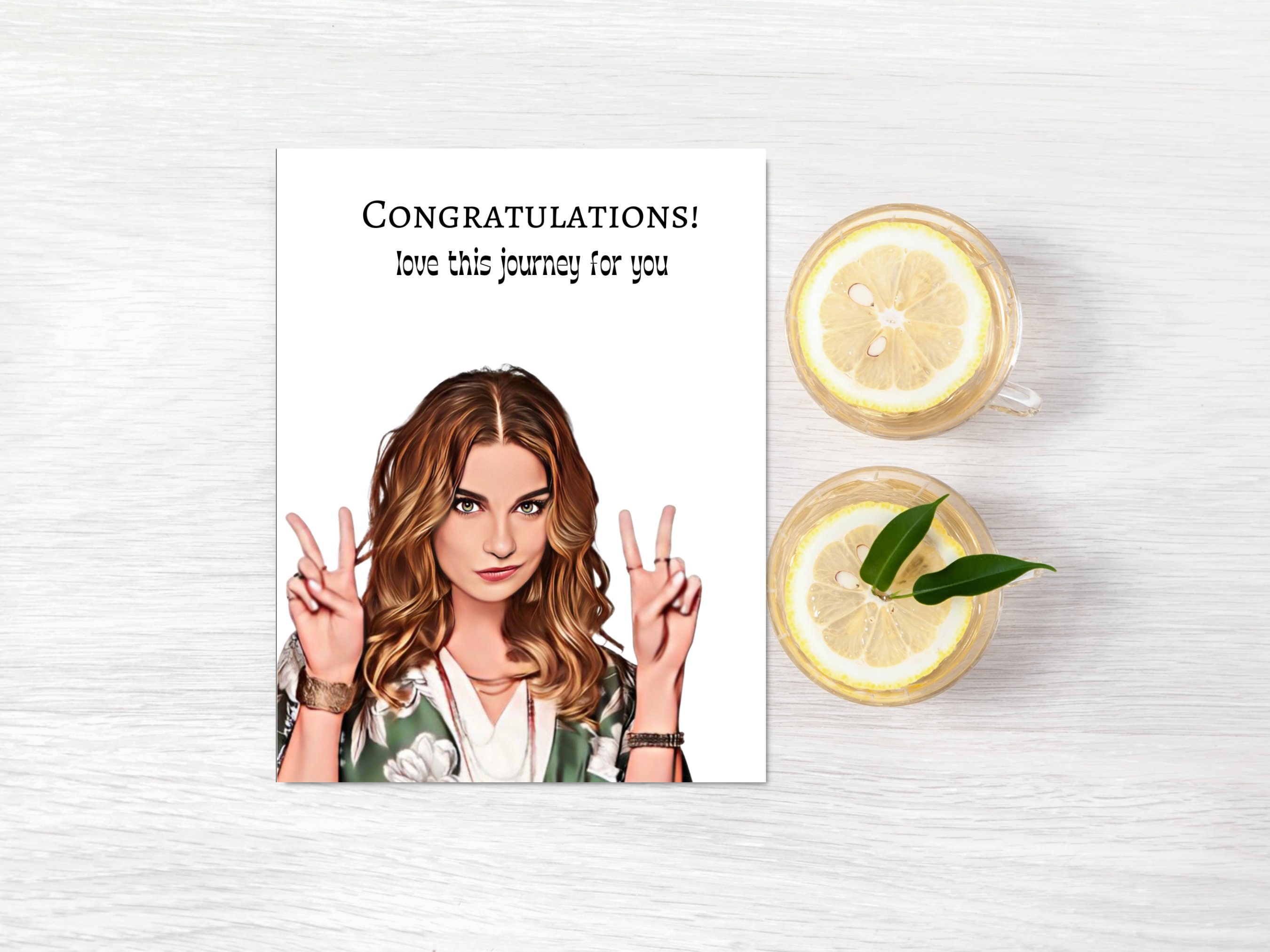 ALEXIS ROSE CARD, Schitt's Creek Greeting Card, Graduation Card, Friend ...