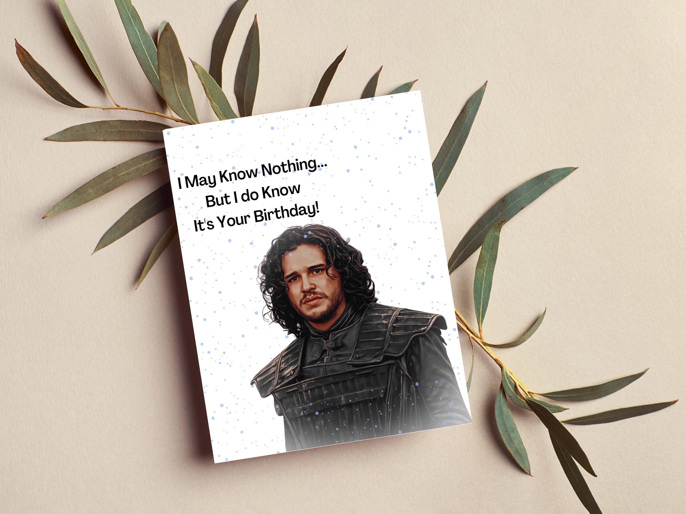 Game Of Thrones Happy Birthday Jon Snow