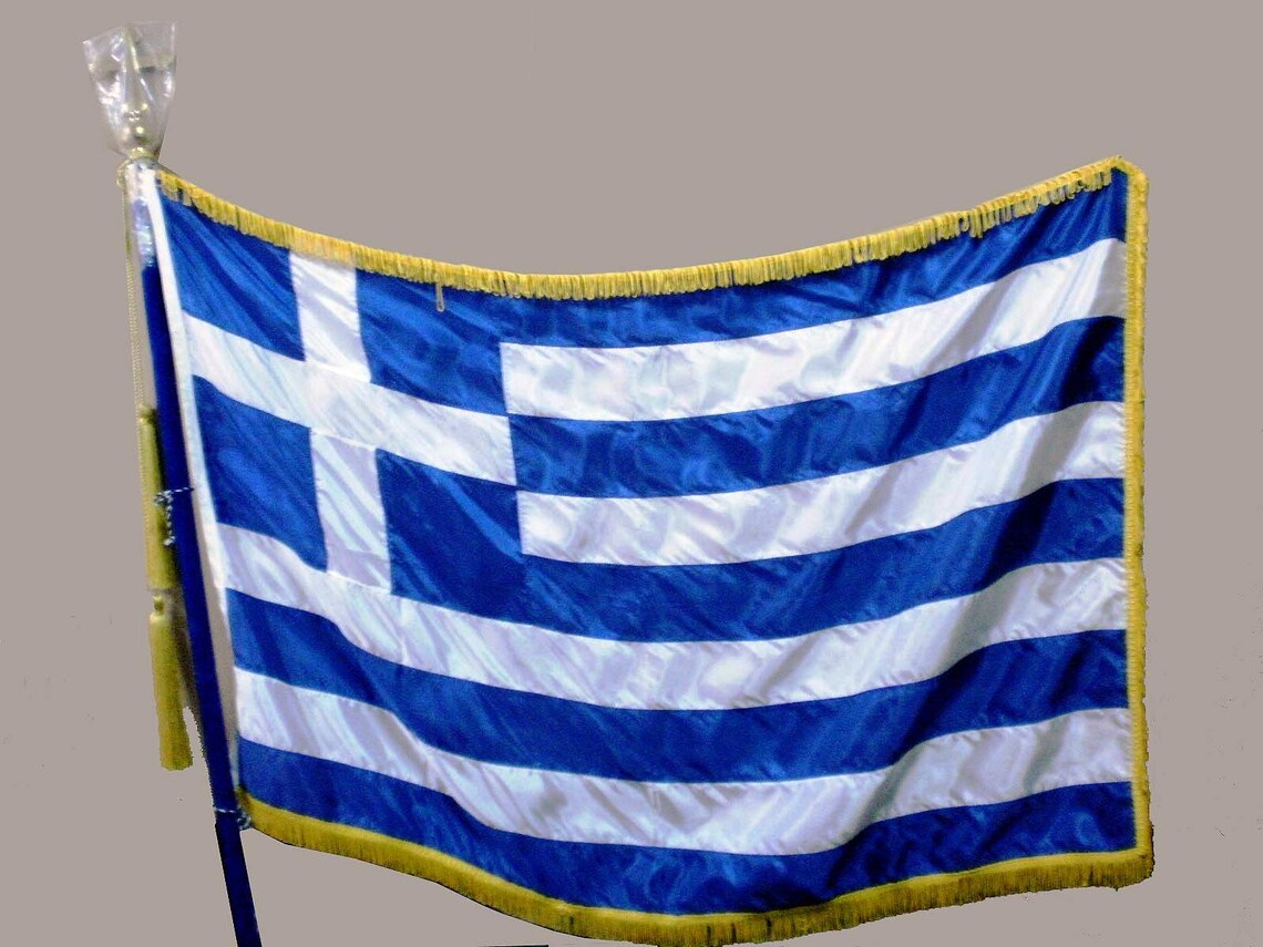 Greek Parade Flag - Etsy