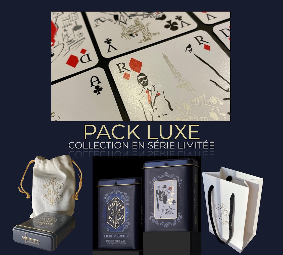 Set of 54 Luxury Collection Cards Limited Series by Maxime Rebière ...
